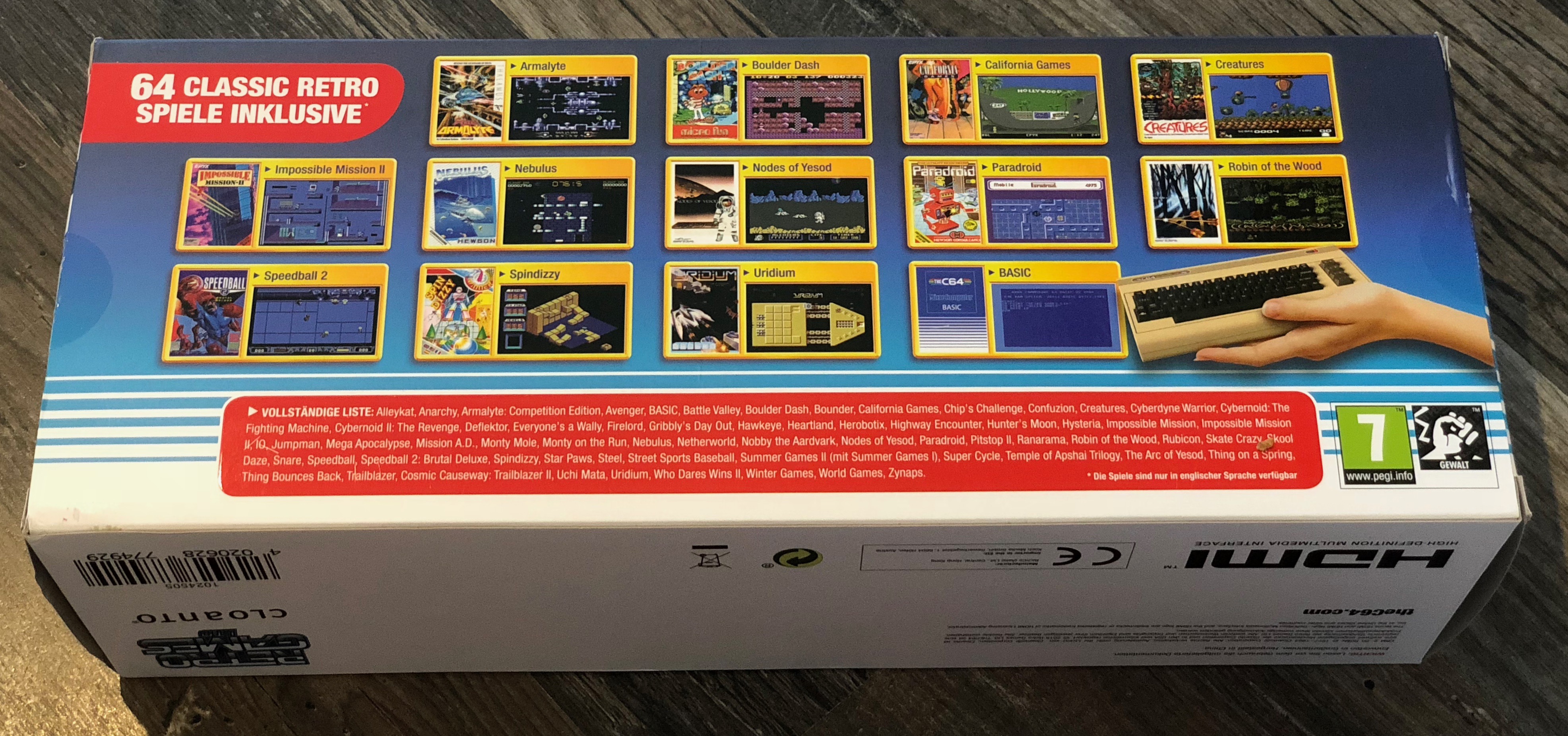 The C64 Mini / The C64 Maxi – Commodore